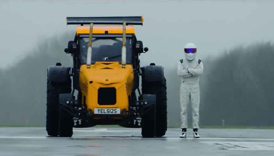 Top Gear - Record breaking 'Trak-tor' | - Drone aerial filming and ...